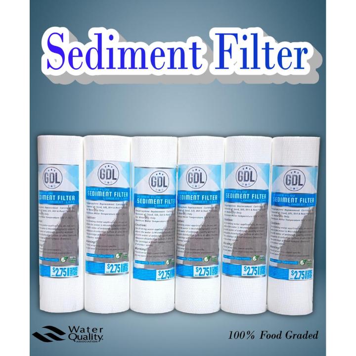 Water Purifier GDL Premium Quality Sediemnt Filter Cartridge Package Of ...