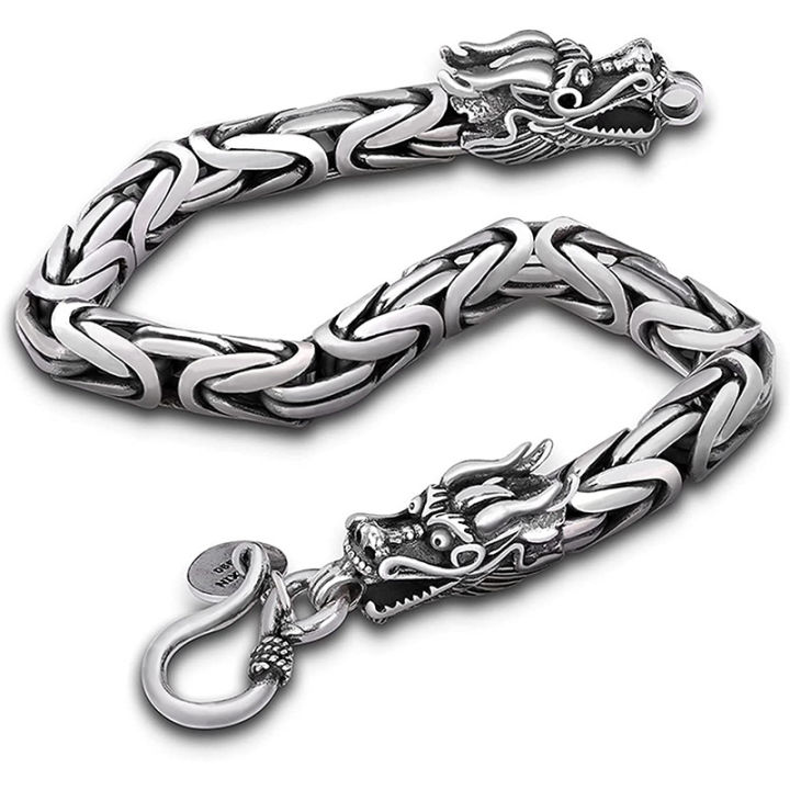 Longrui cross-border hot selling men's retro double-ended keel bracelet ...
