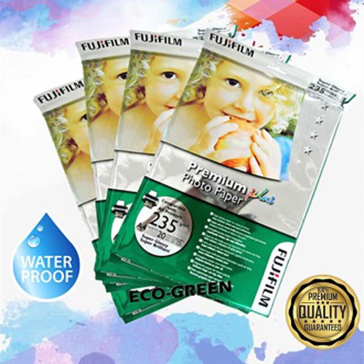 Glossy Photo Paper A4 Size 20 Sheets/ Fujifilm Premium Plus Glossy ...