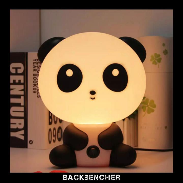 Cute Baby Black Panda Desk LED Table Lamp | Daraz.com.bd