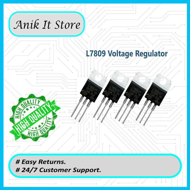 L7809 Voltage Regulator- 3pcs | Daraz.com.bd