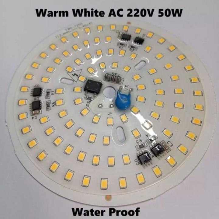 Ultra Bright Warm White Input Ac 220V 50W Integrated Ic Driver Smd Led ...