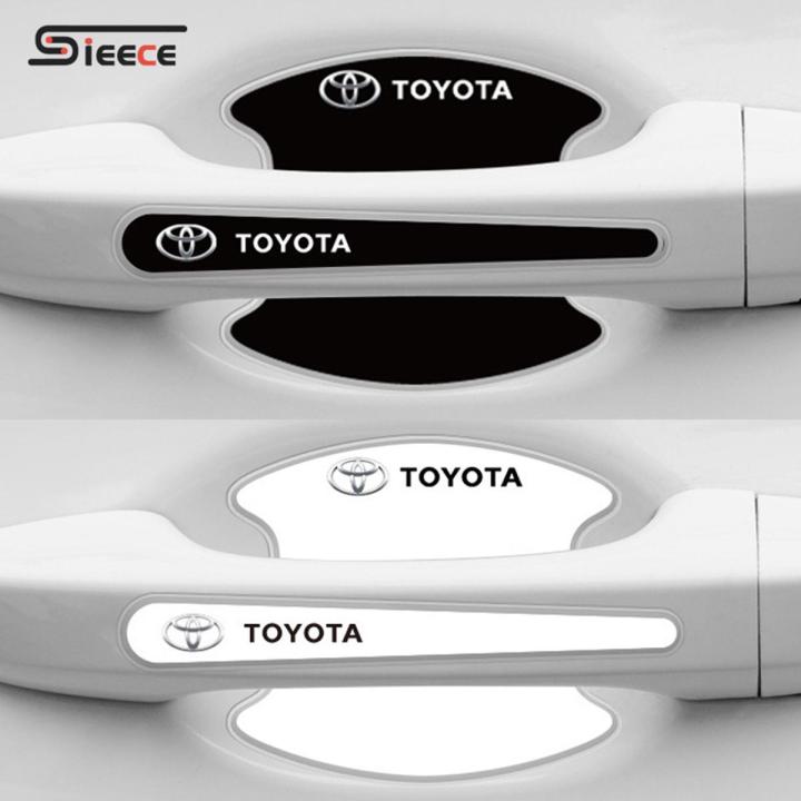 Sieece Car Door Handle Protector Auto Door Bowl Film Anti-Scratch ...