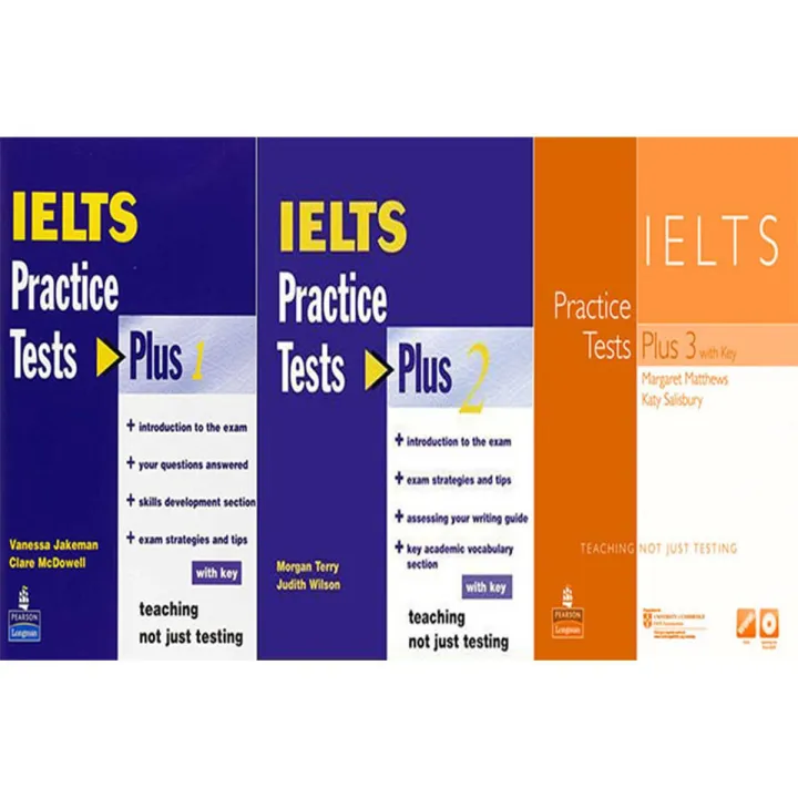 IELTS Practice Test Plus 1, 2, 3 | Daraz.com.bd