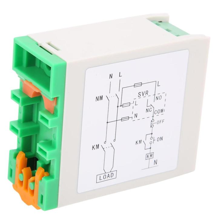 Voltage Monitoring Relay 3 LED Overvoltage Undervoltage Protection ...