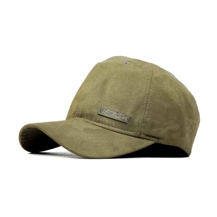 HEAD GEAR OLIVE RUSTIC METAL PATCH CAP | Daraz.com.bd