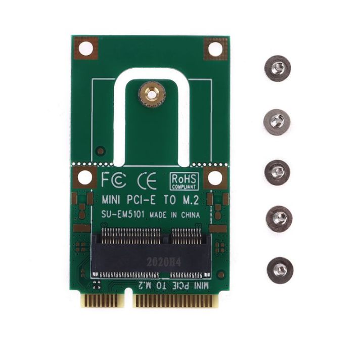 Mini PCI-E to m2 Adapter Converter Expansion Card m2 Key NGFF E Inter ...