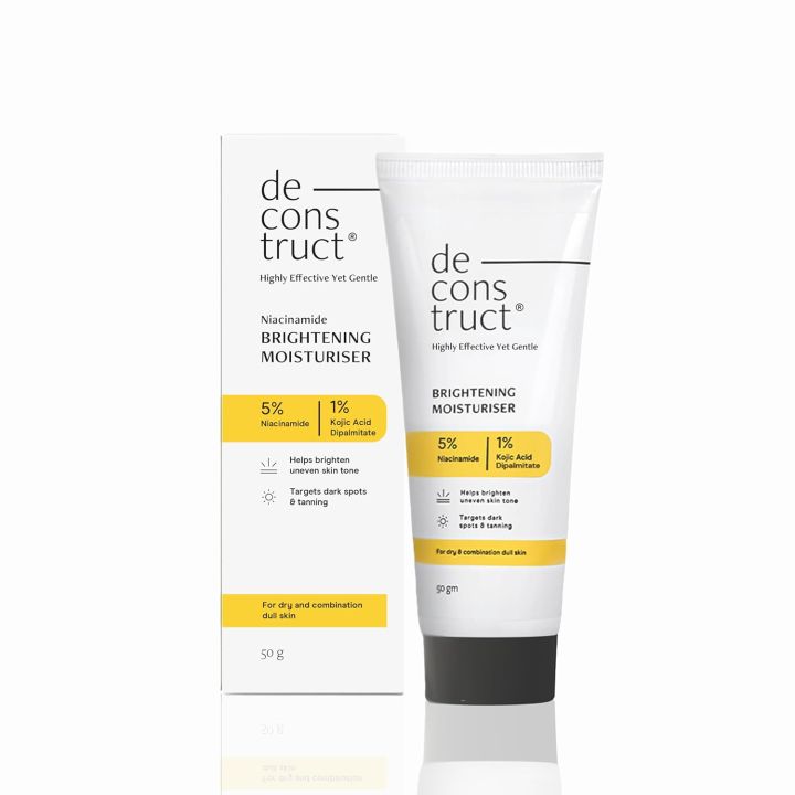 Deconstruct Niacinamide Brightening Face Moisturizer| 5% Niacinamide ...