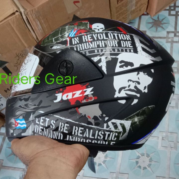 Gliders Jazz D4 full face helmet che graphics. | Daraz.com.bd