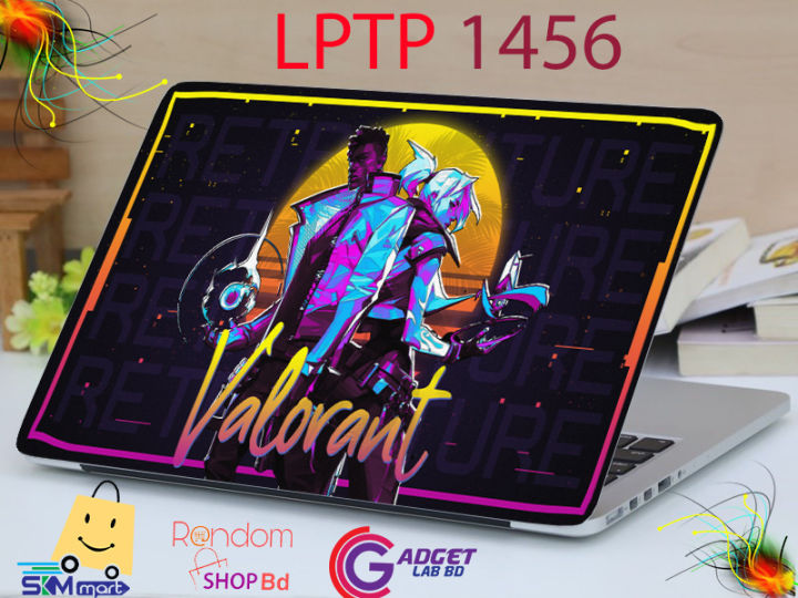 LPTP 1456 Valarant Laptop Sticker Laptop Skin Sticker & Laptop Skin for ...