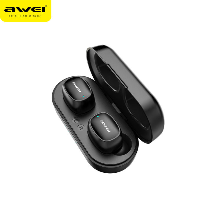 AWEI T13 True Wireless Bluetooth-compatible Earbuds Bass In-Ear Mini ...
