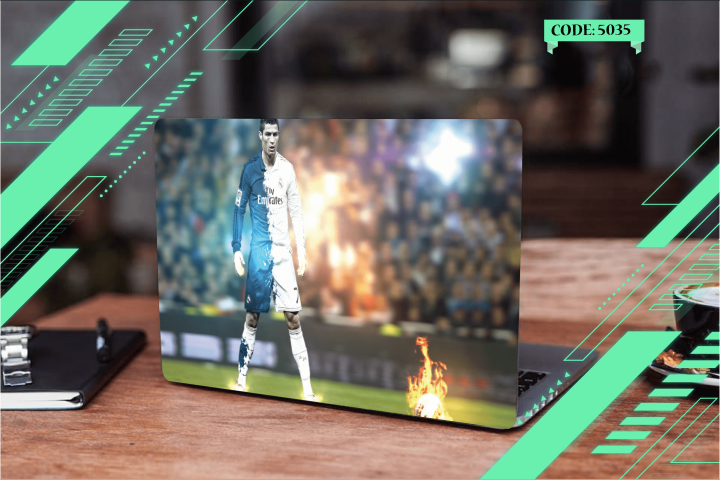 Cristiano Ronaldo Design Laptop Sticker | Daraz.com.bd