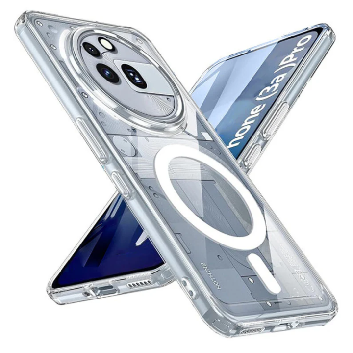 Nothing Phone (3a) Pro Non-Yellowing Clear Hard Polycarbonate ...