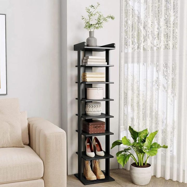 Trust Furniture Shoe Rack Organizer, Space Saving Shoes Storage, (MDF ...