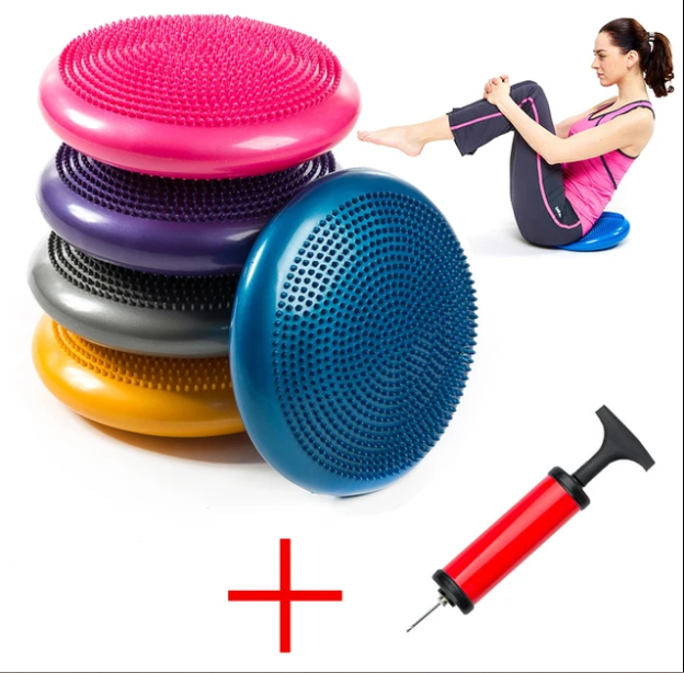 Balance pad/Balance Cushion Inflatable Stability disc Balance Board ...
