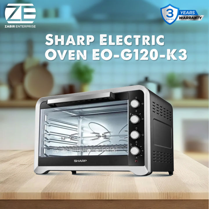 Sharp Electric Oven-100Liters, EO-G120-K3 | Daraz.com.bd