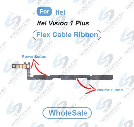 Itel Vision 1 Plus Power On/Off Switch Button Side Volume Up Down ...