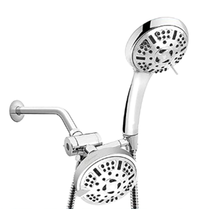 4.2in Premium High Pressure Shower 3-Way High Power Combo Shower Head ...