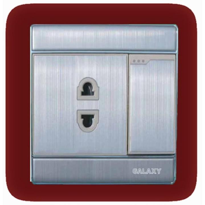 2 Pin Socket With Switch | Daraz.com.bd