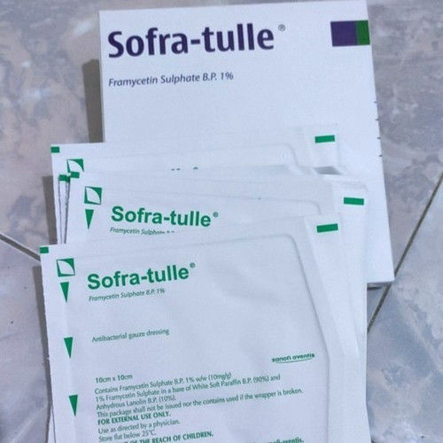 Sofra-tulle Framycetin Sulphate 1 Box 10 Pice | Daraz.com.bd