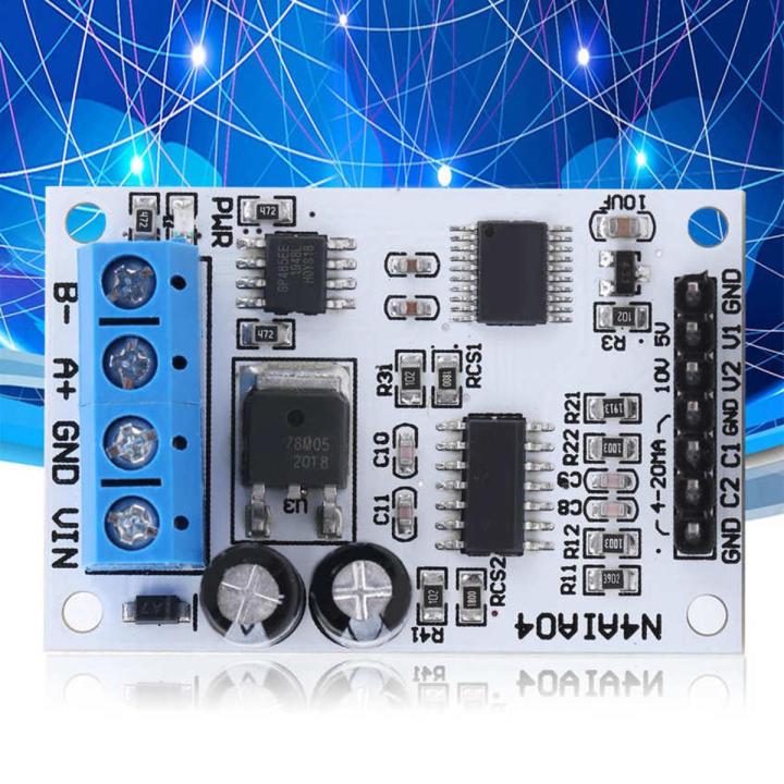 Voltage Current Analog Collector 4‑20MA RS485 Acquisition ADC Modbus RTU 03 06 | Daraz.com.bd