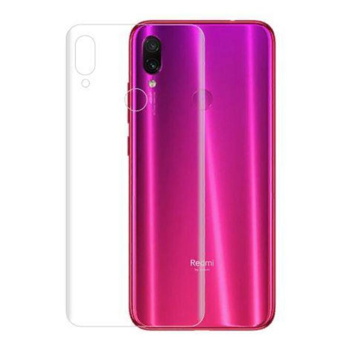 Redmi Note 7 pro Back Poly Transparent 100% hydrogel | Daraz.com.bd