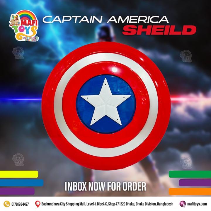 Marvel Avengers Captain America Shield Toy For Kids | Daraz.com.bd