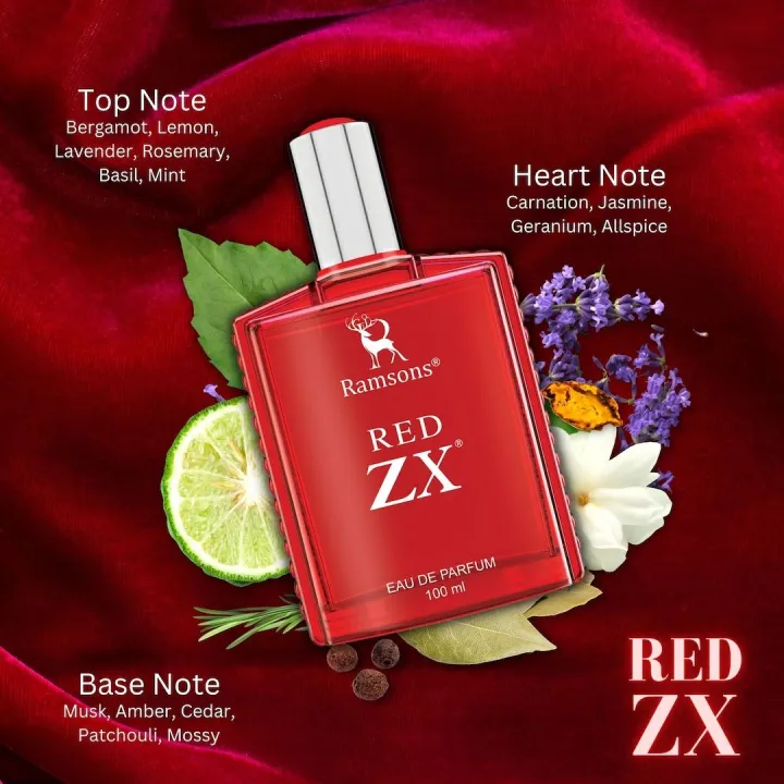 RAMSONS EAU DE PERFUME RED ZX 100ML. | Daraz.com.bd