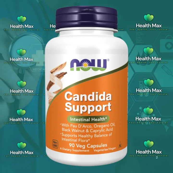 Now Candida Support-90 Veg Capsules | Daraz.com.bd
