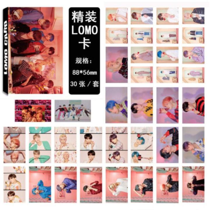 KPOP BTS MV THEME LOMO CARD 30 PCS | Daraz.com.bd