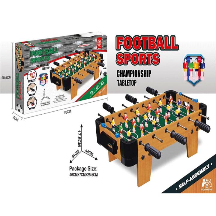 Football Sport Tabletop Foosball Championship Indoor Multiplayer Game 6 ...