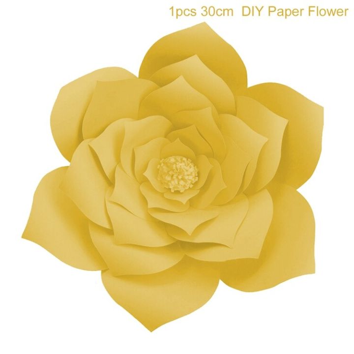 QIFU DIY Paper Flowers Wall Decorations Children Photo Background ...
