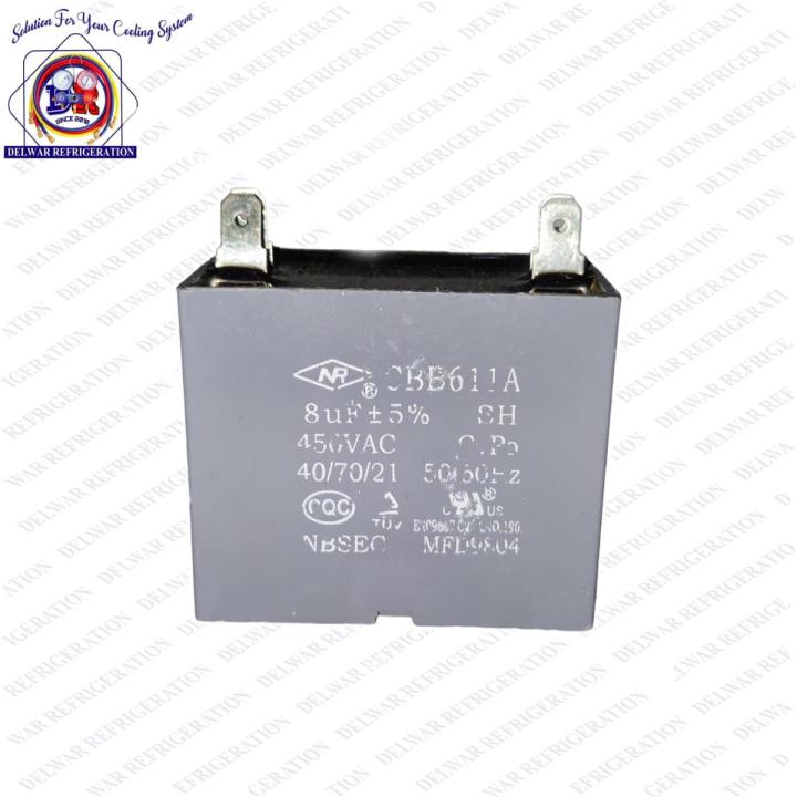 air conditioner outdoor fan motor capacitor 8uf | Daraz.com.bd