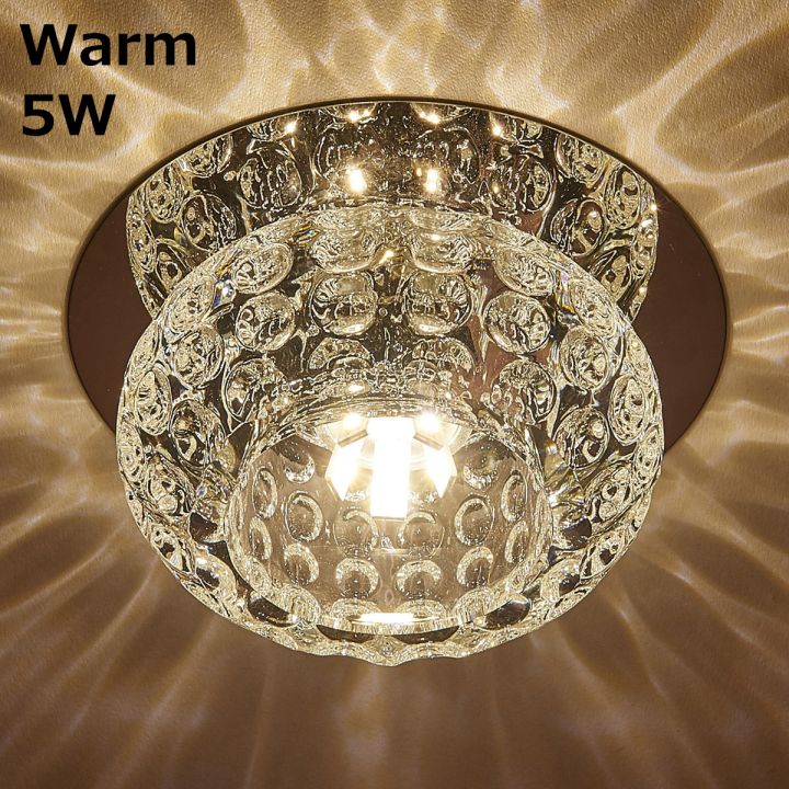 Oimg Modern 3W/5W Crystal Led Ceiling Chandelier Spotlight Downlight ...