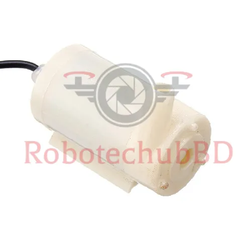 6V DC Water Pump Motor – Mini Submersible Pump for Arduino, ESP32 ...