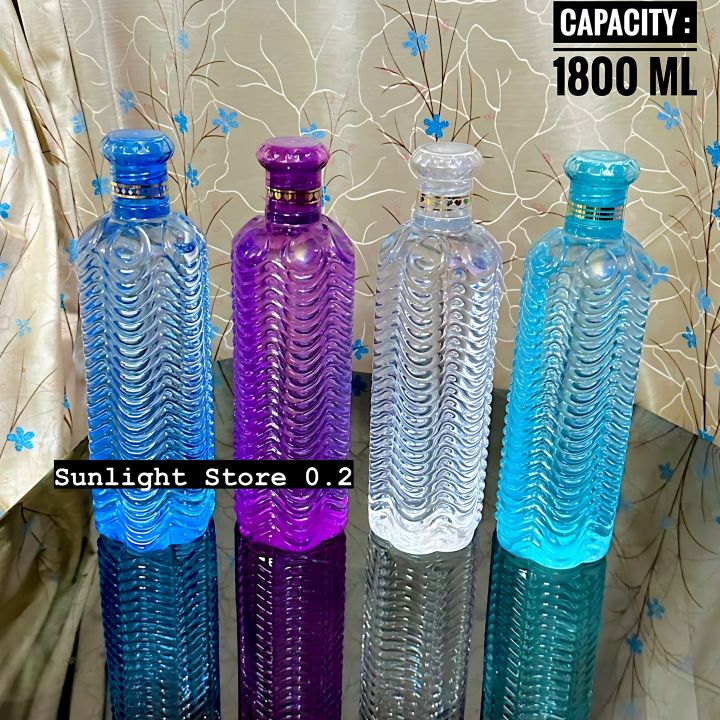 1800 ml BPA Free Plastic Water Bottle - Food Grade - Big Size Plastic Water Bottle 1.8L | Daraz ...