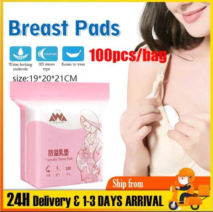 Bag Breast Pad 100pcs Disposable Breast feeding Pad Spill proof Breast Pads180ML Absorption ...