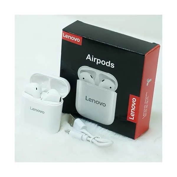 Touch Control Lenovo_airpods - Bluetooth Headphone- LENOVO Airpods_Pro ...