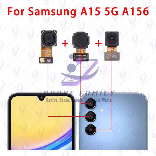 Rear Camera For Samsung Galaxy A15 5G Back View Main Big Backside ...