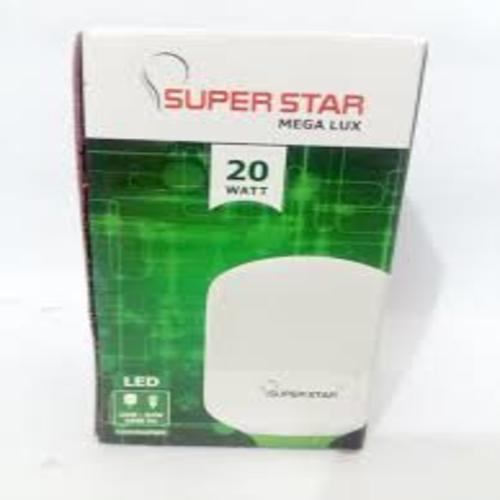 SUPER STAR LED Megalux 20 Watt Daylight Bulb B-22 (Pin) | Daraz.com.bd