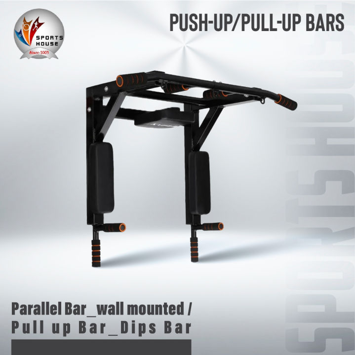 Parallel Bar_wall mounted / Pull up Bar_Dips Bar | Daraz.com.bd