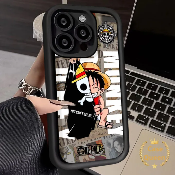 Cool Luffy Cartoon Anime Case for Redmi 14C 13 10C 12 9 12C 13C A2 10A ...