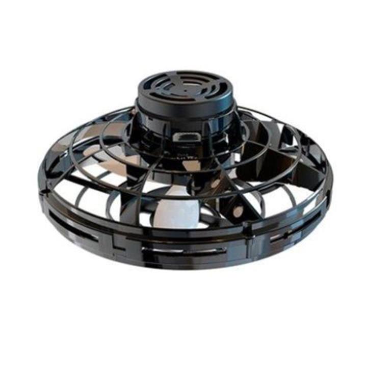 UFO Fingertip Gyro Hand Operated Flying Fidget Spinner Infrared ...
