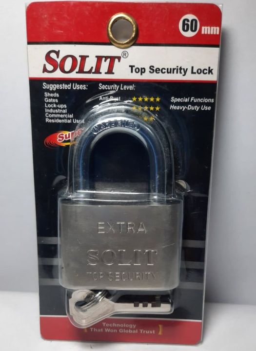SOLYT top security lock 60 mm | Daraz.com.bd