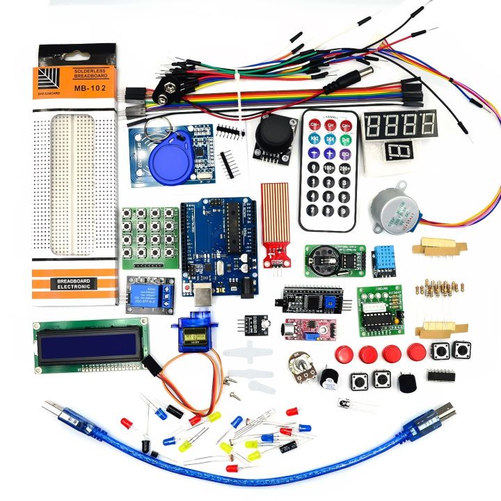 Starter Kit For Arduino For Uno R3 Official Version Atmega328p Upgraded