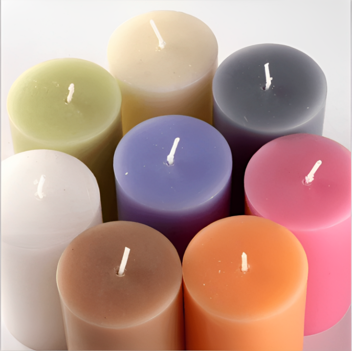 Decorative Non Scented Candles in Different Colors | Daraz.com.bd
