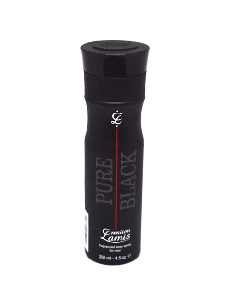 International UAE product Body Spray Creation Lamis Pure BLack perfume ...