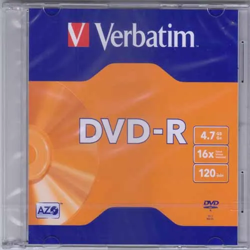 Verbatim DVD-R 4.7GB120Min (Blank DVD)_1Pcs | Daraz.com.bd