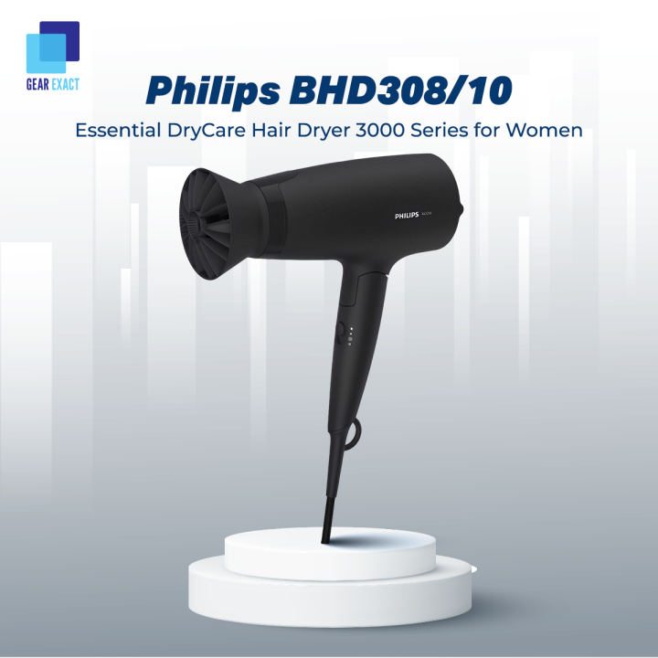 Philips BHD308/10 Essential DryCare Hair Dryer 3000 Series for Women | Daraz.com.bd