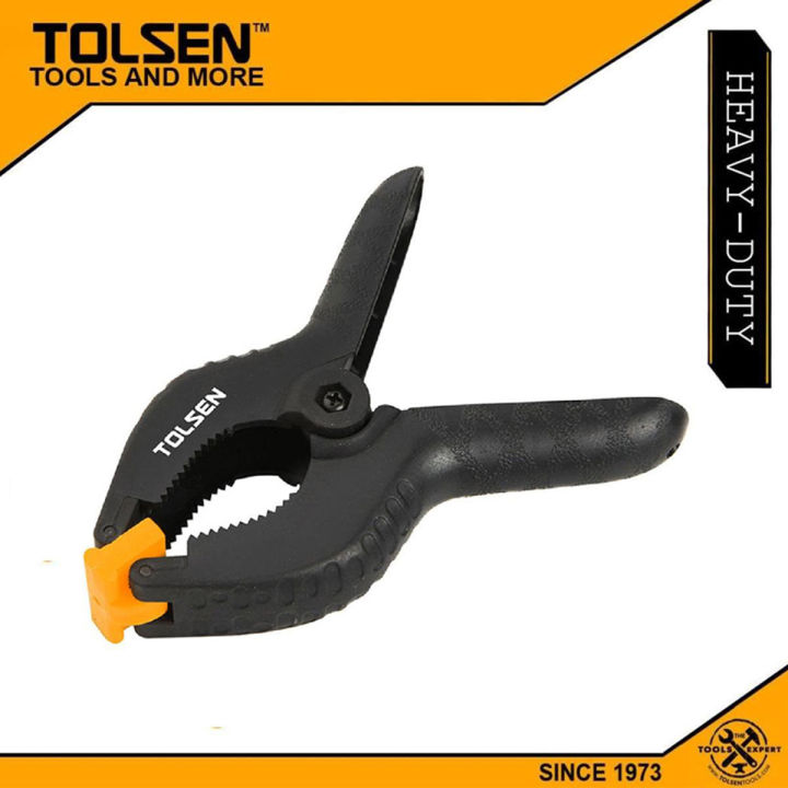 TOLSEN 6" Nylon Spring Clamp (6 inch 160mm) Soft Jaw Model: 10199 ...